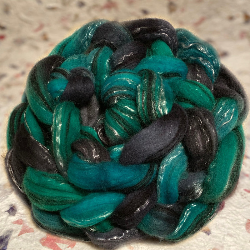 Merino Tencel Silk Tops - IxCHeL Fibre & Yarns