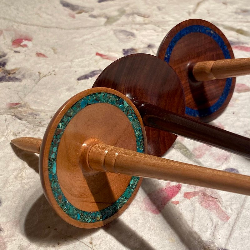 Tibetan Support Spindles - IxCHeL Fibre & Yarns